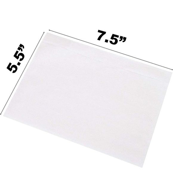 Office | 5 Pc Clear Packing Ship Envelopes | Poshmark